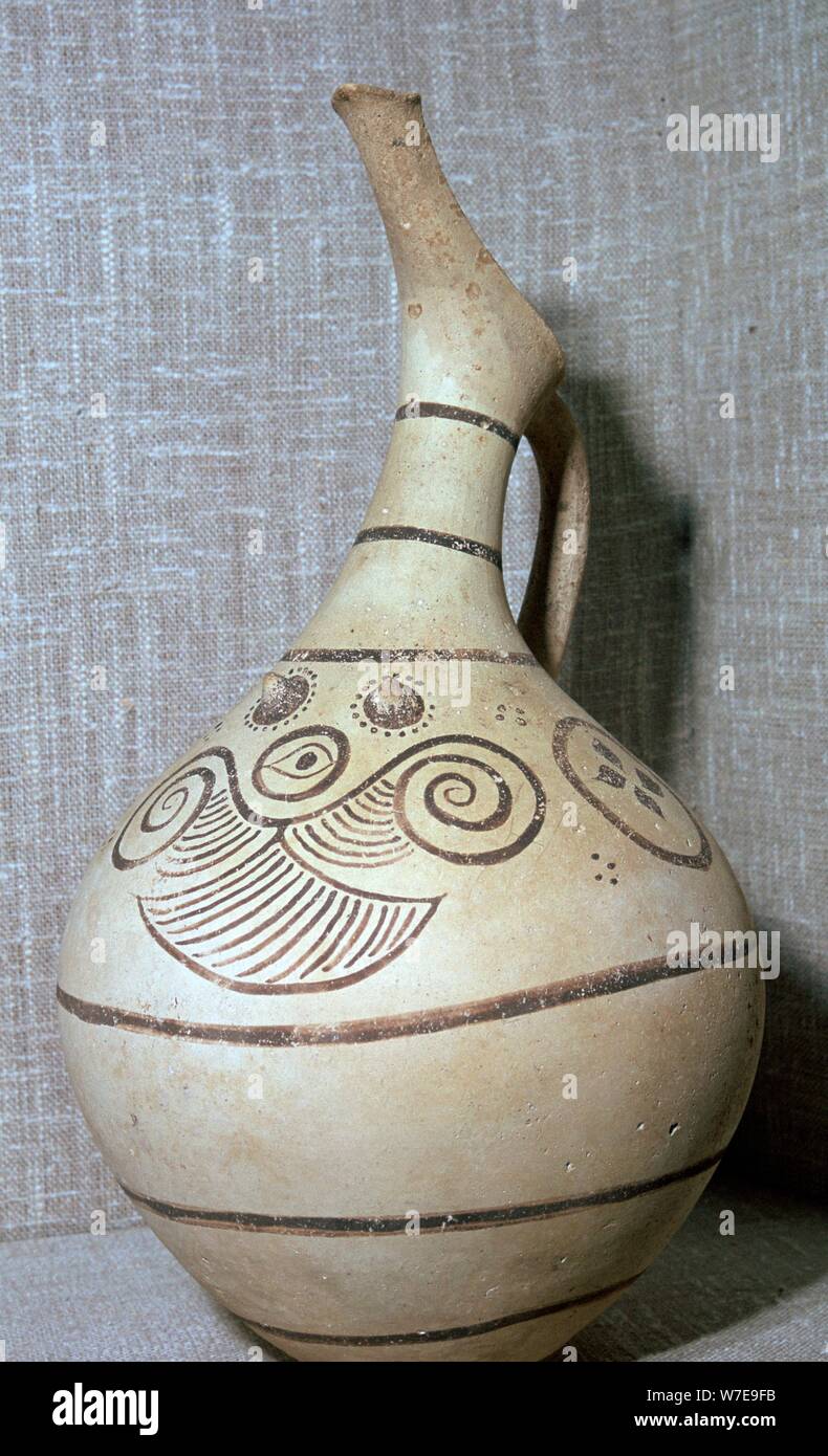 Cycladic beaked jug. Artist: Unknown Stock Photo - Alamy