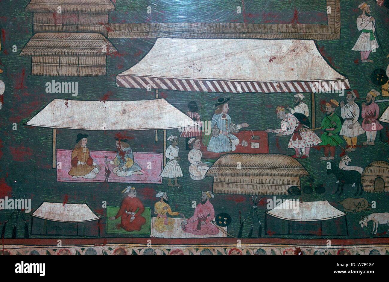 Indian merchants delhi 17th century hi-res stock photography and images ...