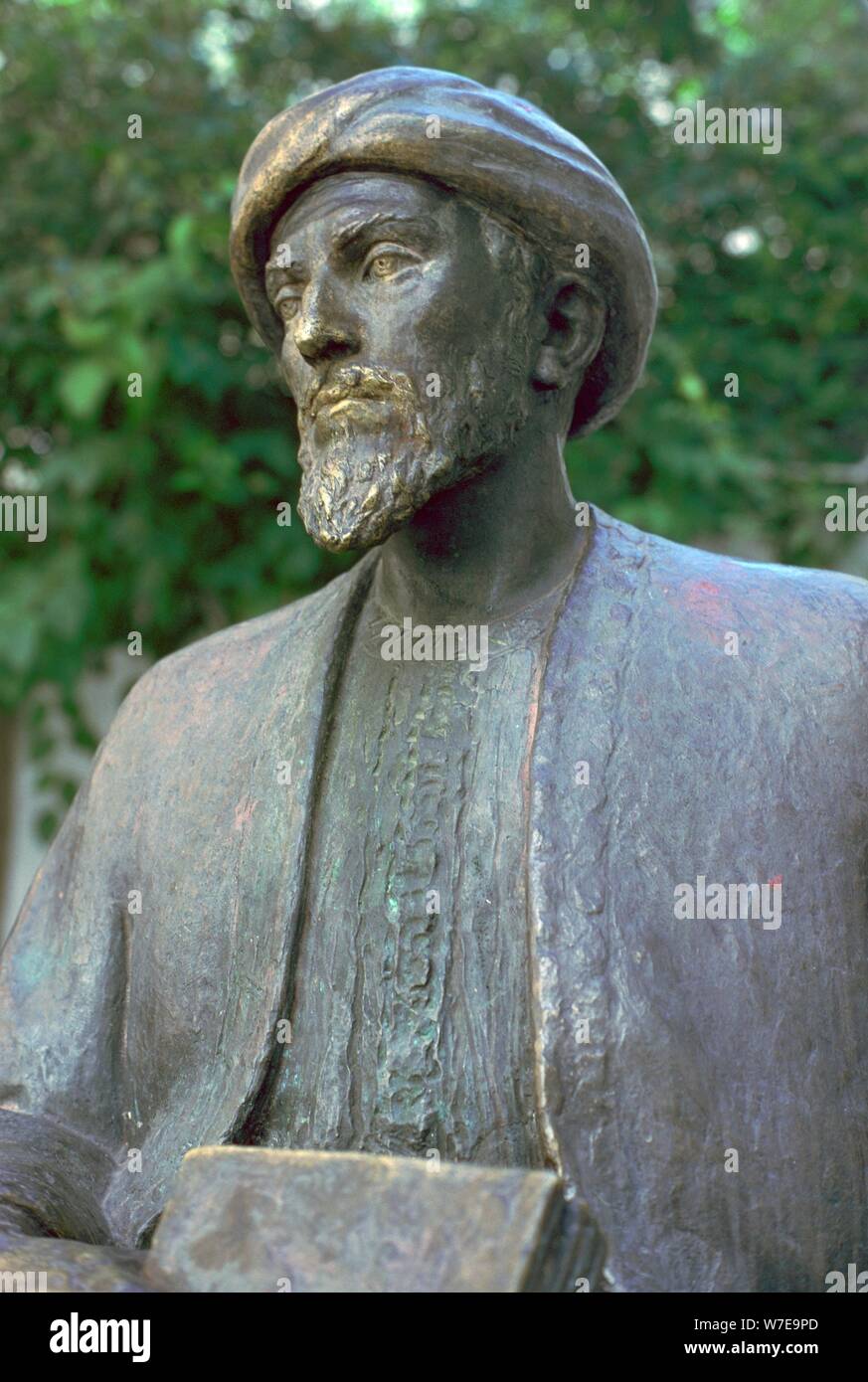 Statue of Maimonides, 12th century. Artist: Unknown Stock Photo - Alamy