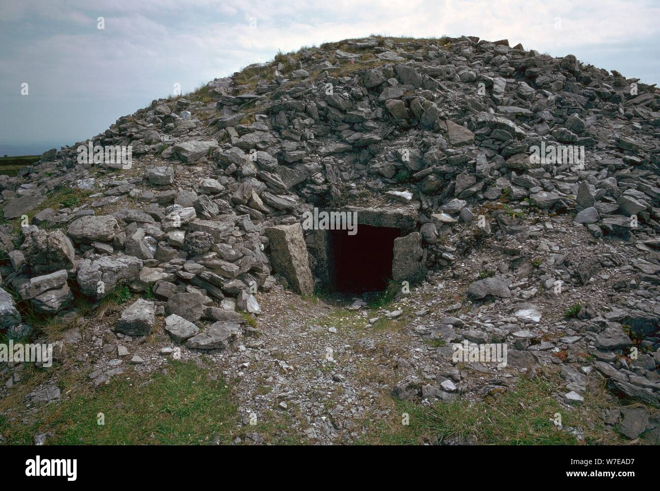 Irish burial cairn. Artist: Unknown Stock Photo - Alamy