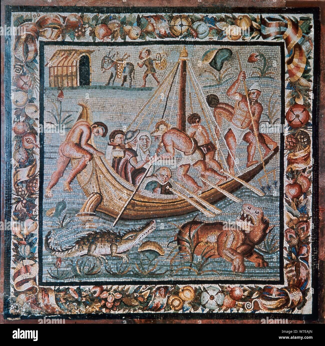 Roman rowing boat hi-res stock photography and images - Alamy