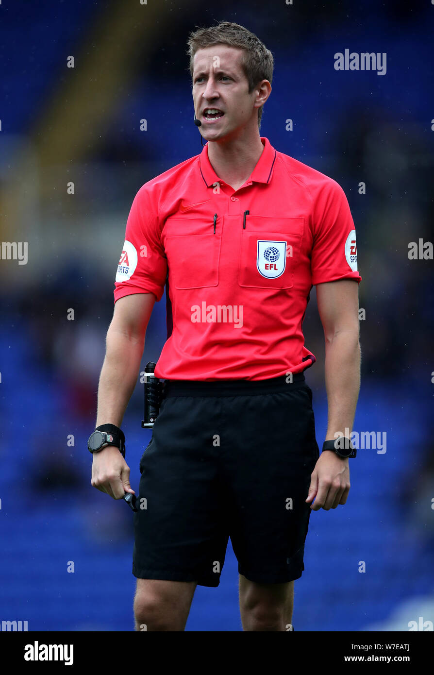 Referee John Brooks Stock Photo - Alamy