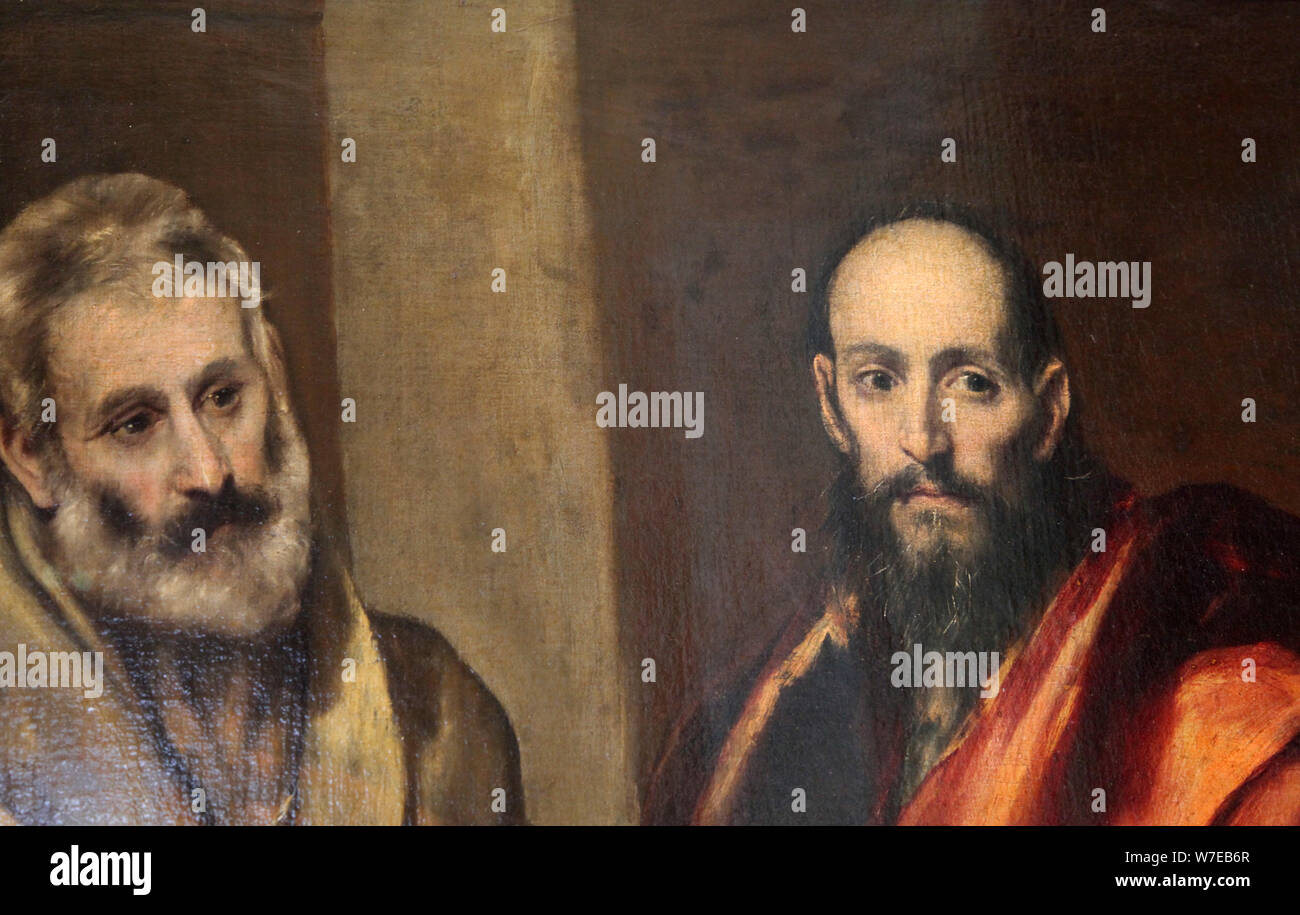 Saint peter by el greco hi-res stock photography and images - Alamy