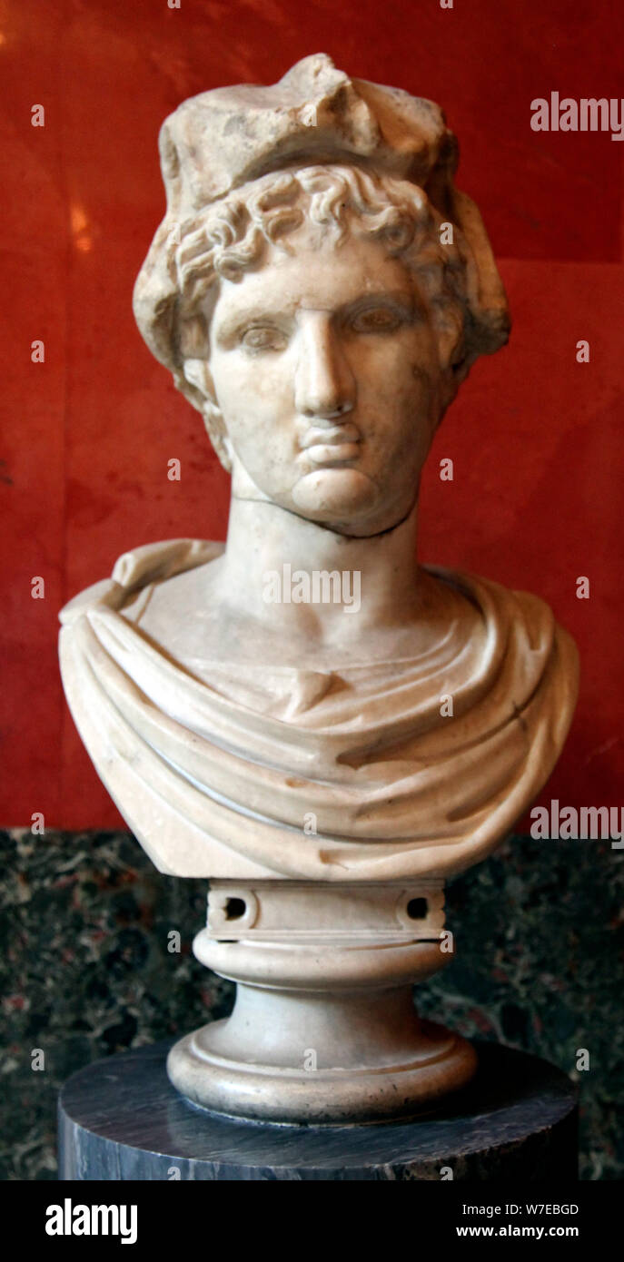 Portrait bust of Paris, Son of the Trojan King Priam. Artist: Unknown ...