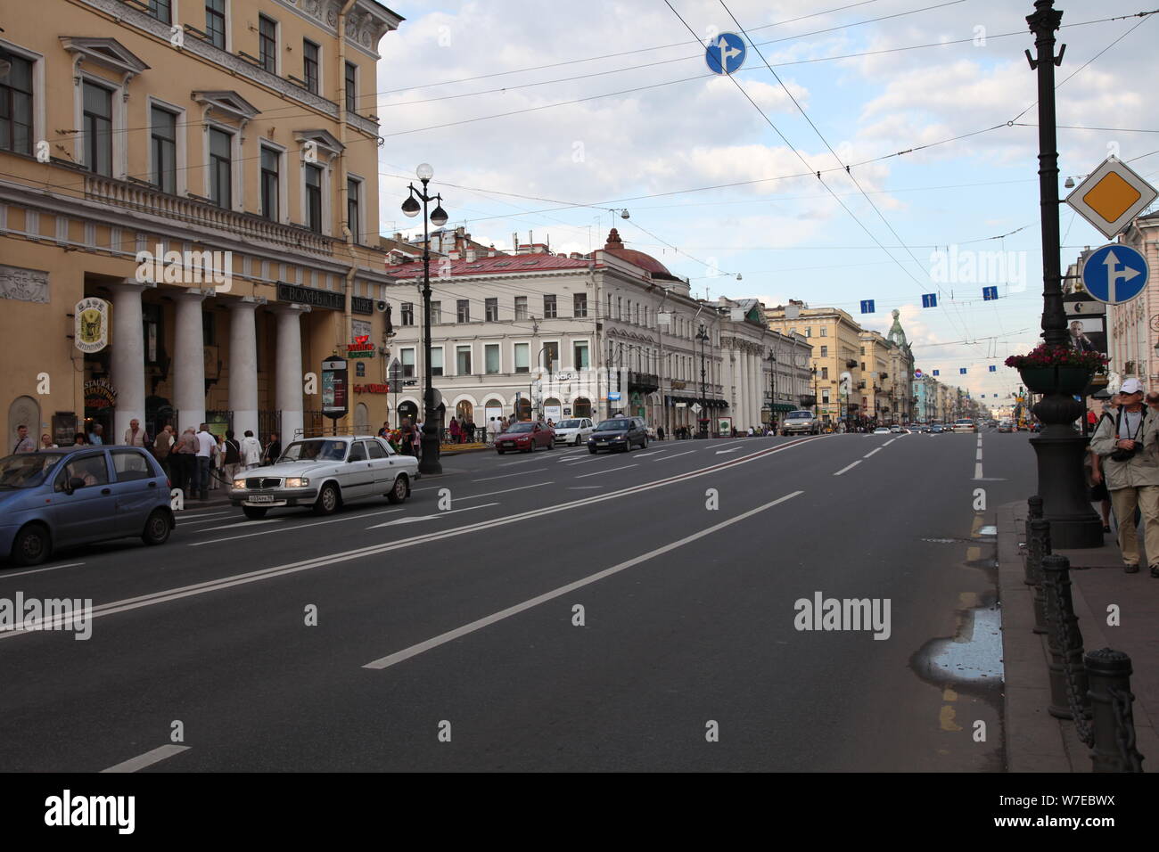 Nevsky Prospect, St Petersburg, Russia, 2011. Artist: Sheldon Marshall ...