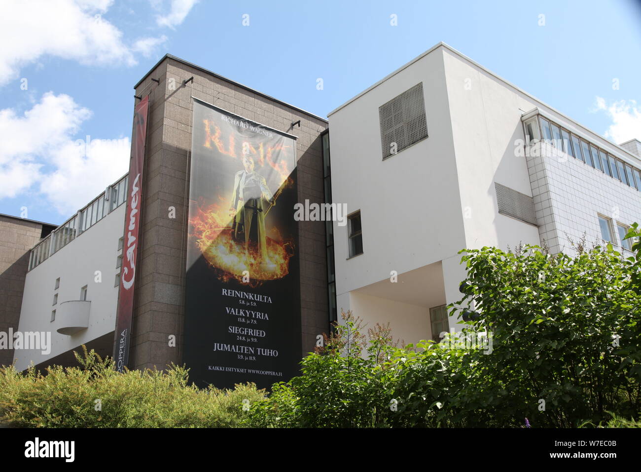 The Finnish National Opera House, Helsinki, Finland, 2011. Artist ...
