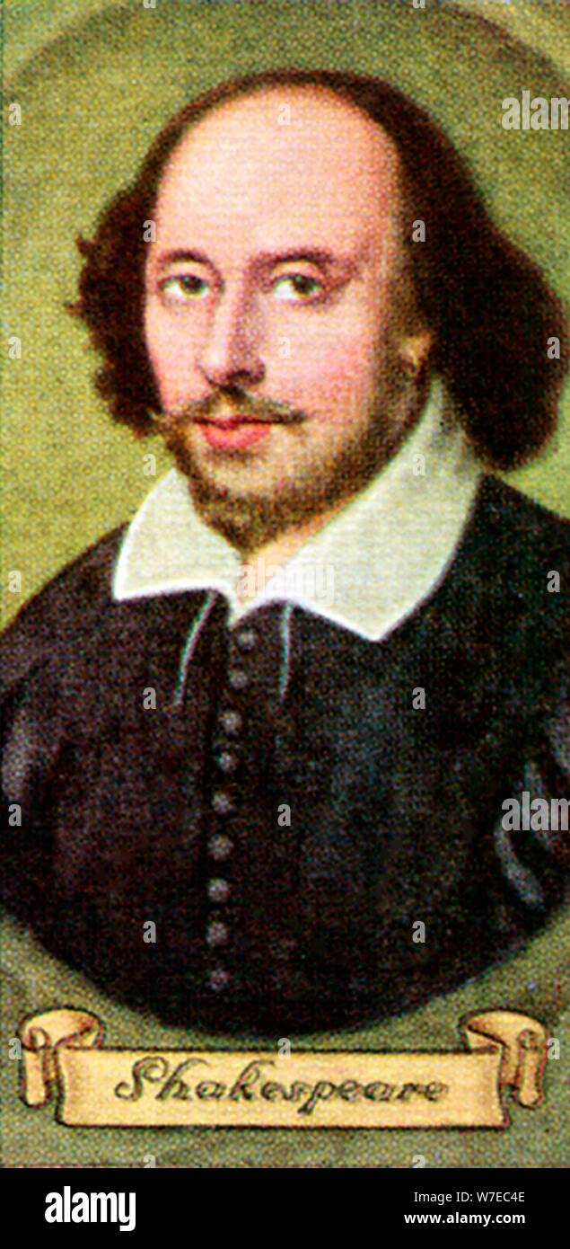 William shakespeare colour portrait hi-res stock photography and images ...