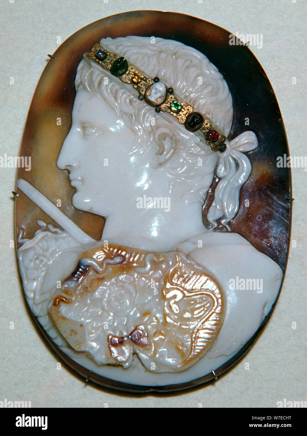 Octavian augustus cameo hi-res stock photography and images - Alamy