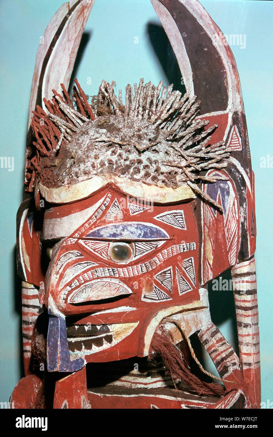 Head of Malanggan figure, intended to rot with a body. Artist: Unknown ...