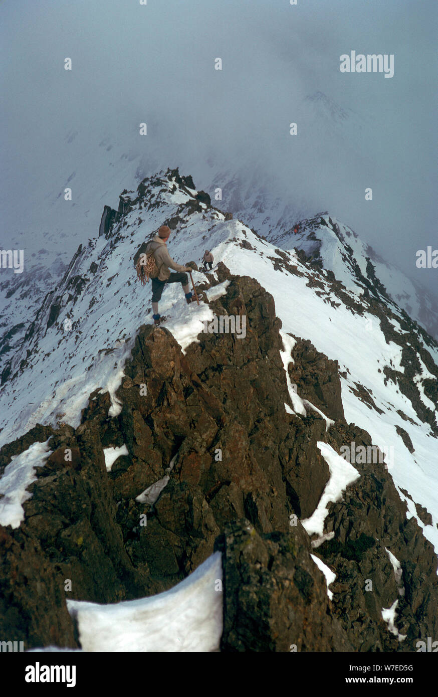 Crib goch ridge hi-res stock photography and images - Alamy