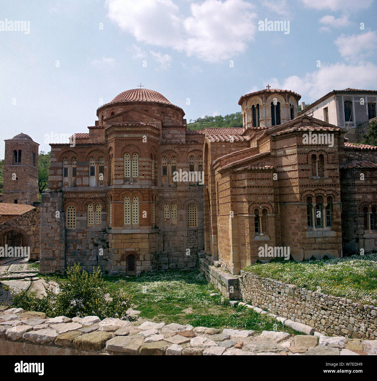 The monastery of Osios Loukas, 10th-11th century. Artist: Unknown Stock ...