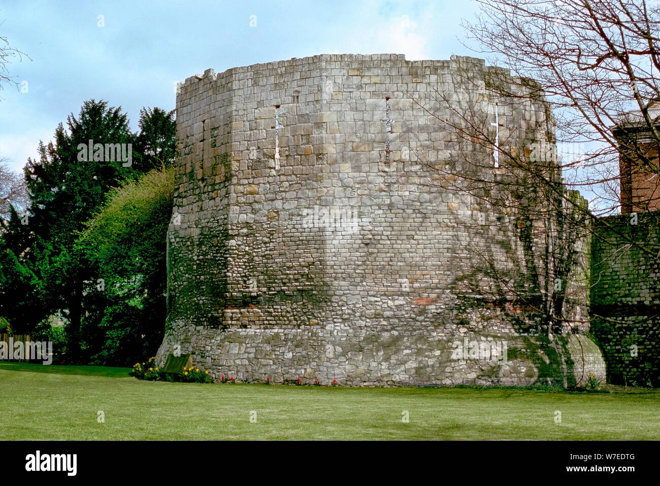 Roman multiangular tower, 3rd century Stock Photo - Alamy