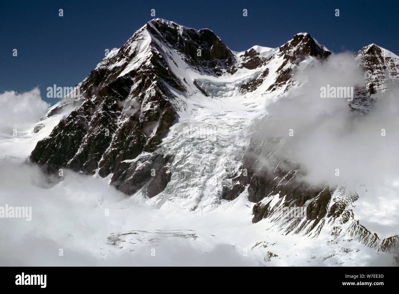 Grand Combin from Mont Avril Stock Photo - Alamy
