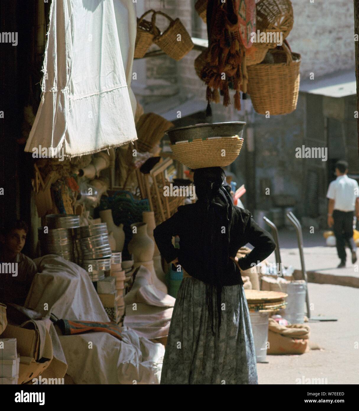 The market of Nazareth Stock Photo - Alamy