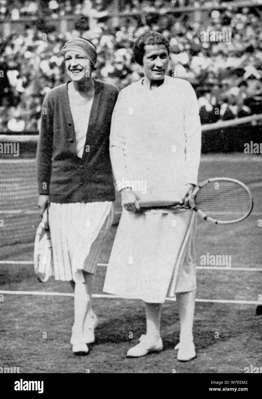 Elizabeth ryan tennis Black and White Stock Photos & Images - Alamy