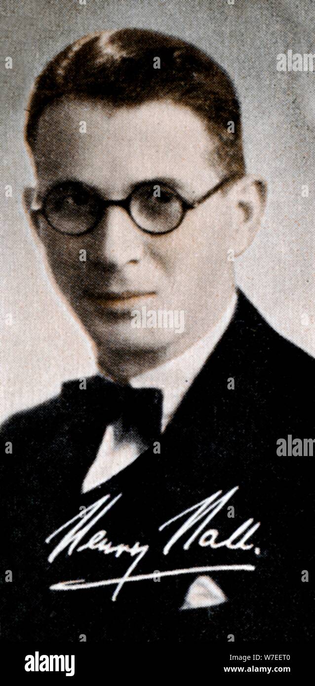 Henry Hall (1898-1989), English bandleader, 1935. Artist: Unknown Stock ...