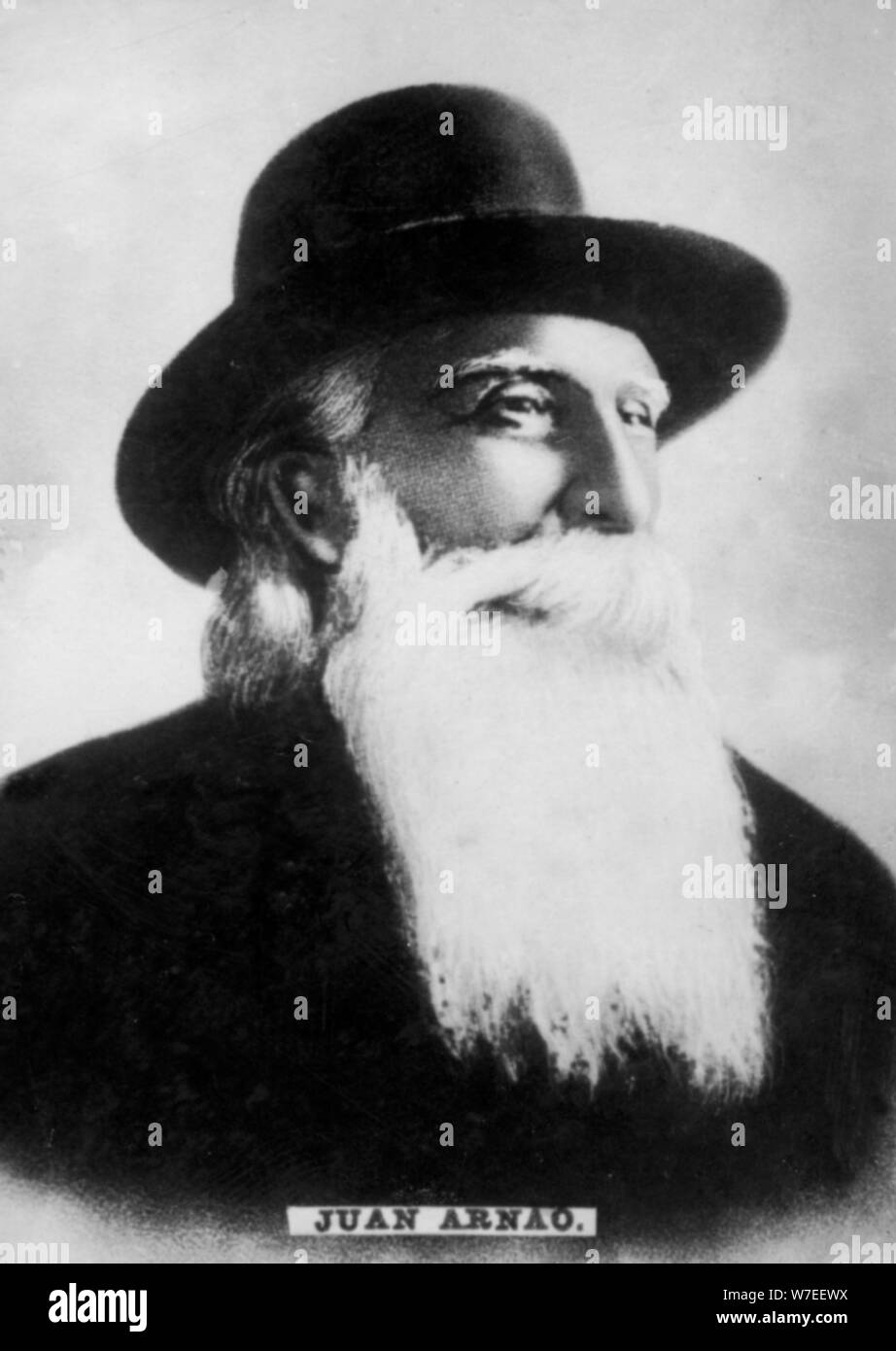 Juan Arnao, Cuban writer. Artist: Unknown Stock Photo - Alamy