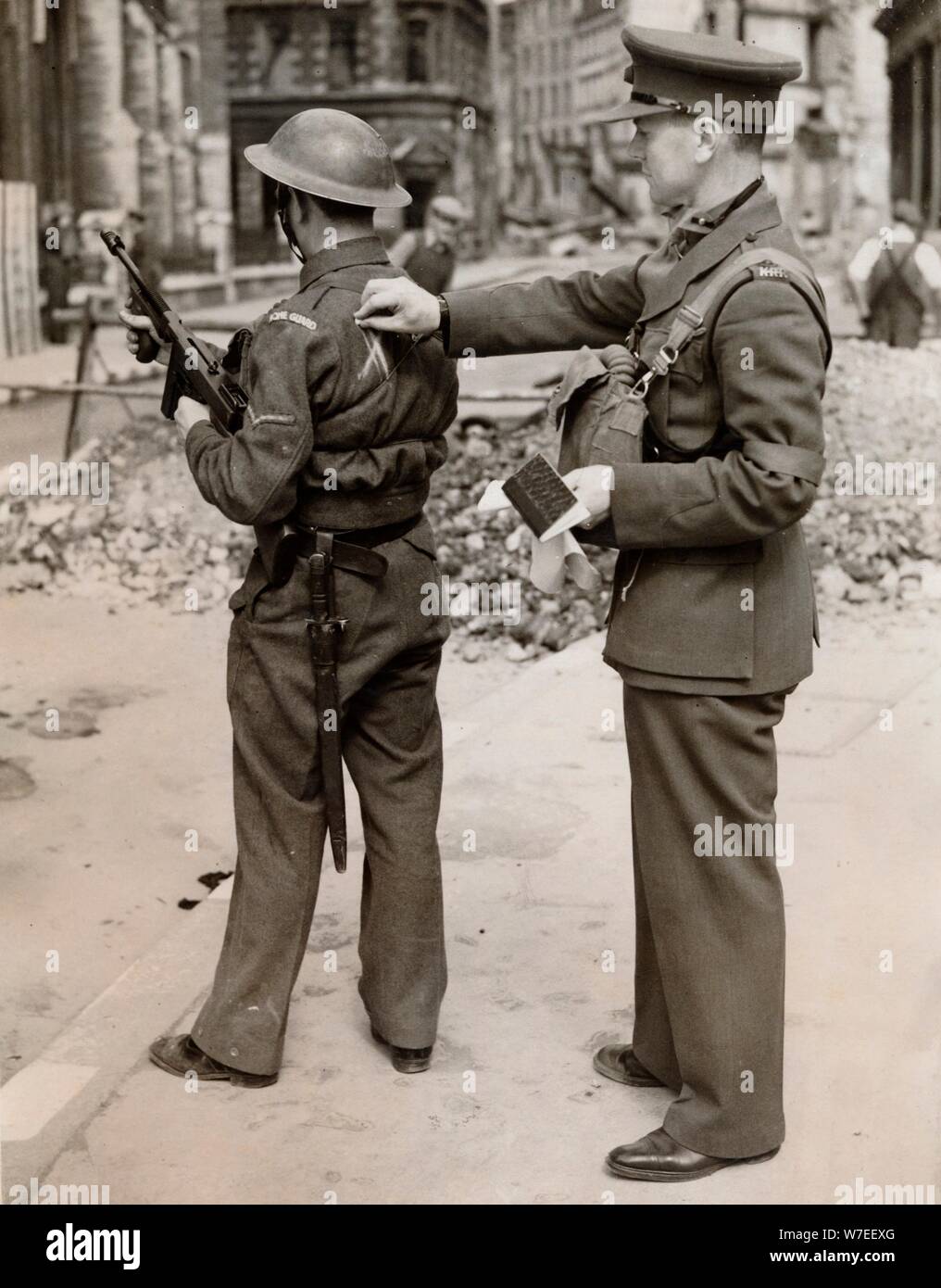 Home Guard exercise, London, World War II, 29 June 1941. Artist ...
