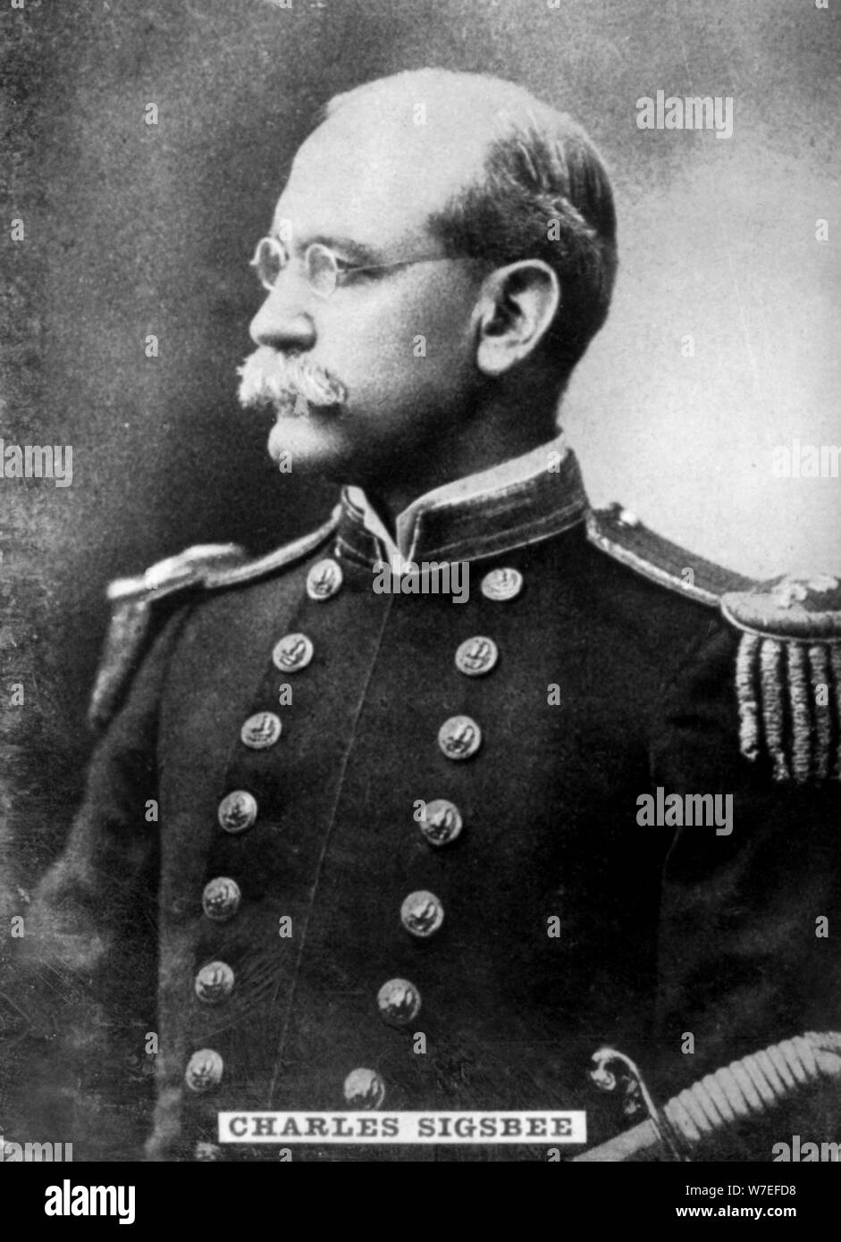 Charles Dwight Sigsbee (1845-1923), Rear Admiral in the United States ...