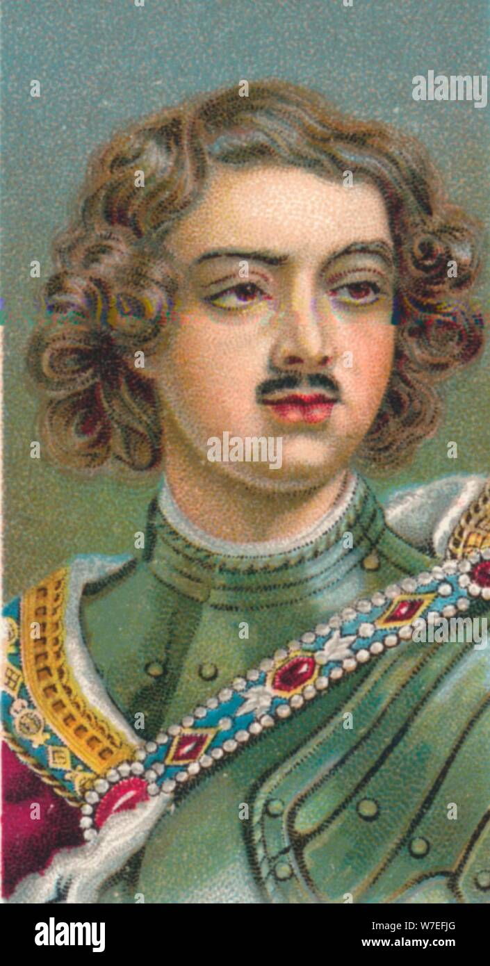 Peter i the great 1672 1725 hi-res stock photography and images - Alamy