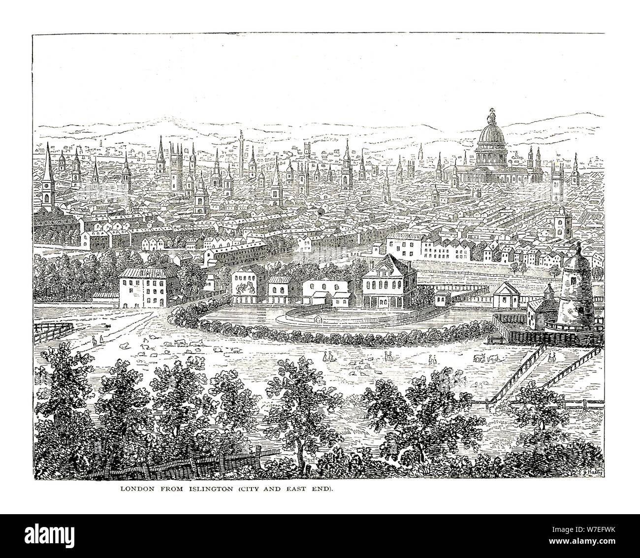 City london view from Cut Out Stock Images & Pictures - Alamy