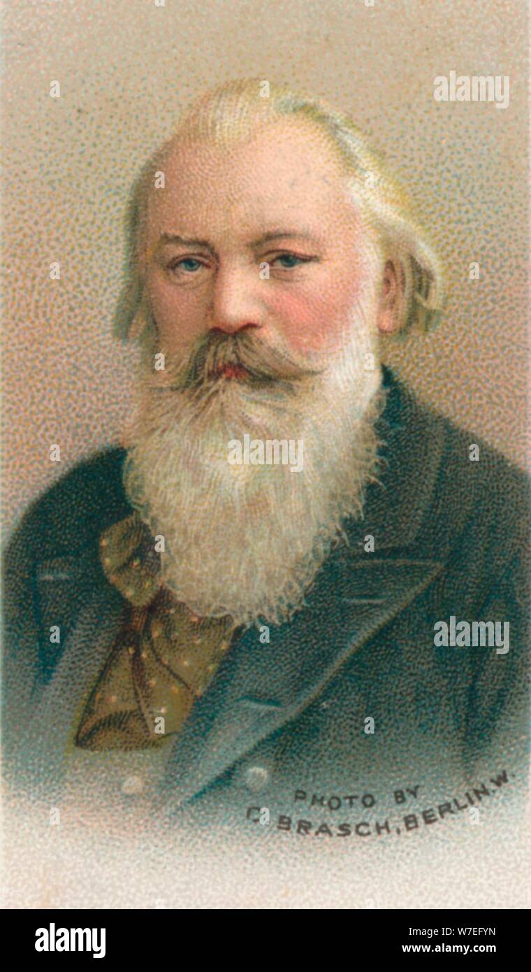 Johannes brahms 1833 1897 hi-res stock photography and images - Alamy