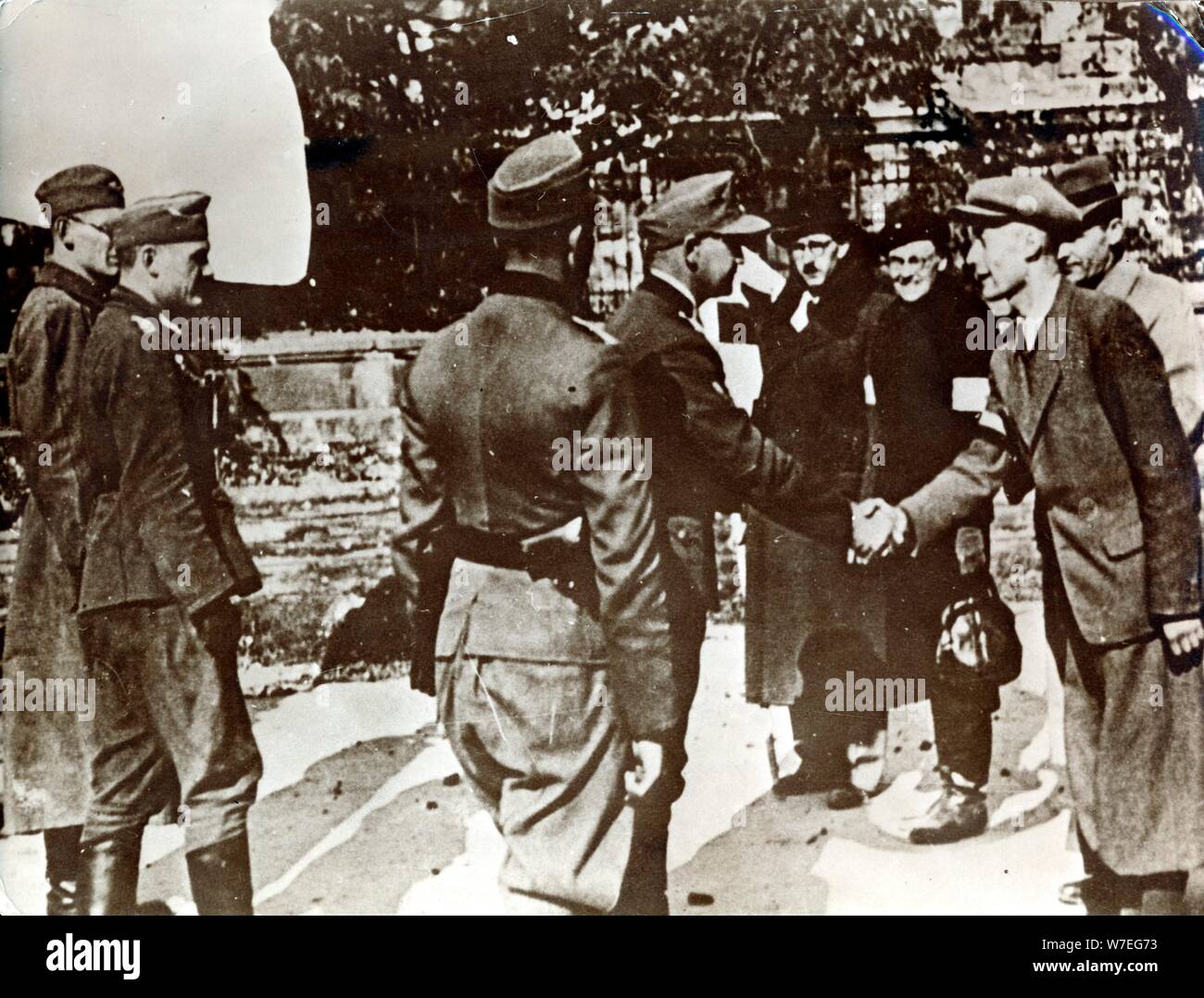 Warsaw Uprising Capitulation, October 1944. Artist: Unknown Stock Photo ...