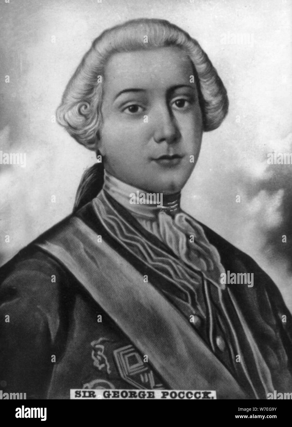George Pocock, (1706-1792), 1920s. Artist: Unknown Stock Photo - Alamy