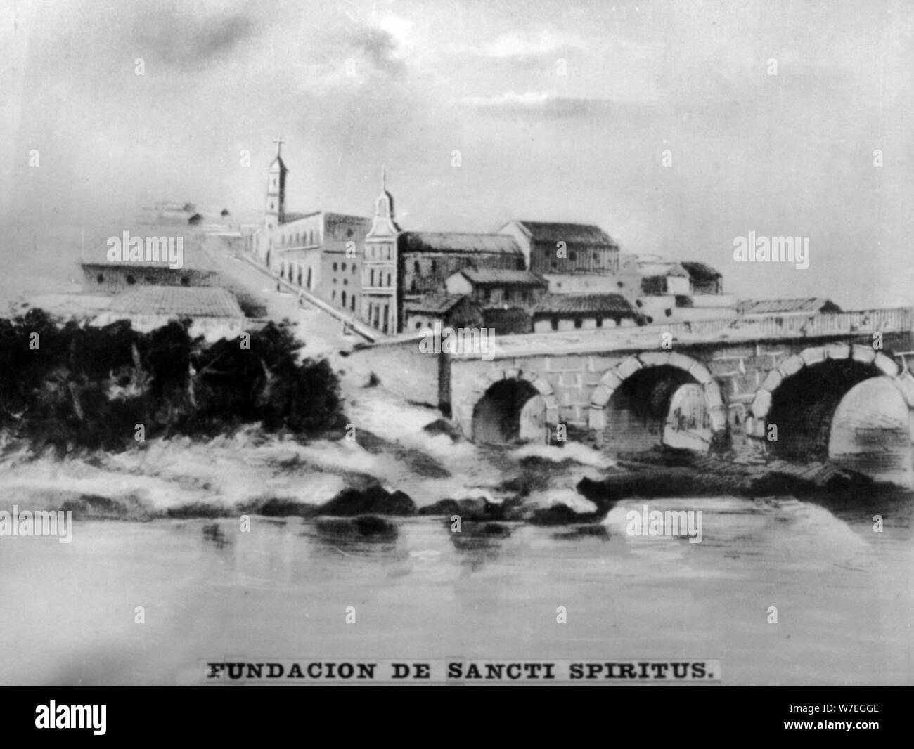 Foundation Sancti-Spiritus, (1550s), 1920s. Artist: Unknown Stock Photo ...