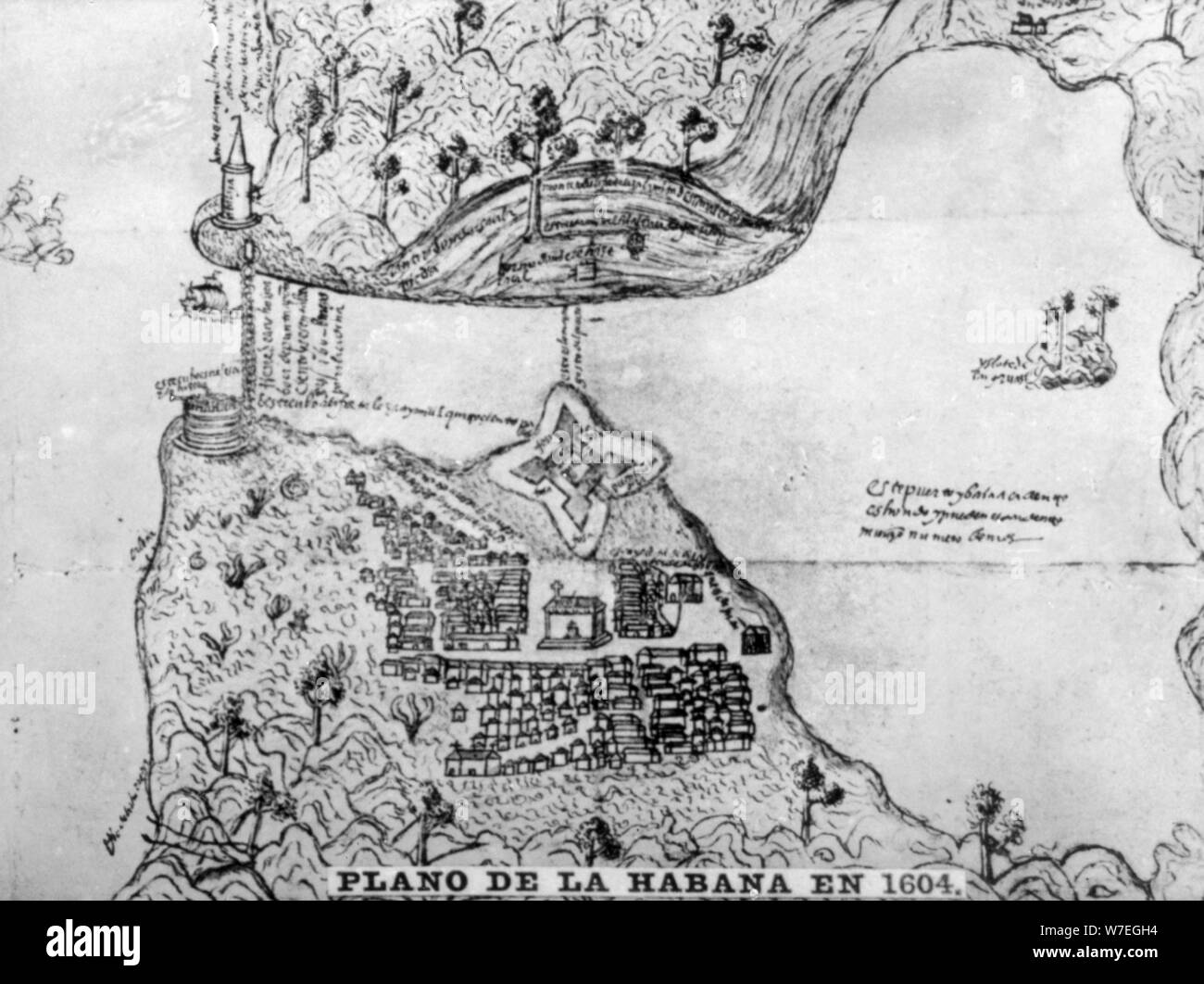 Map of havana hi-res stock photography and images - Alamy