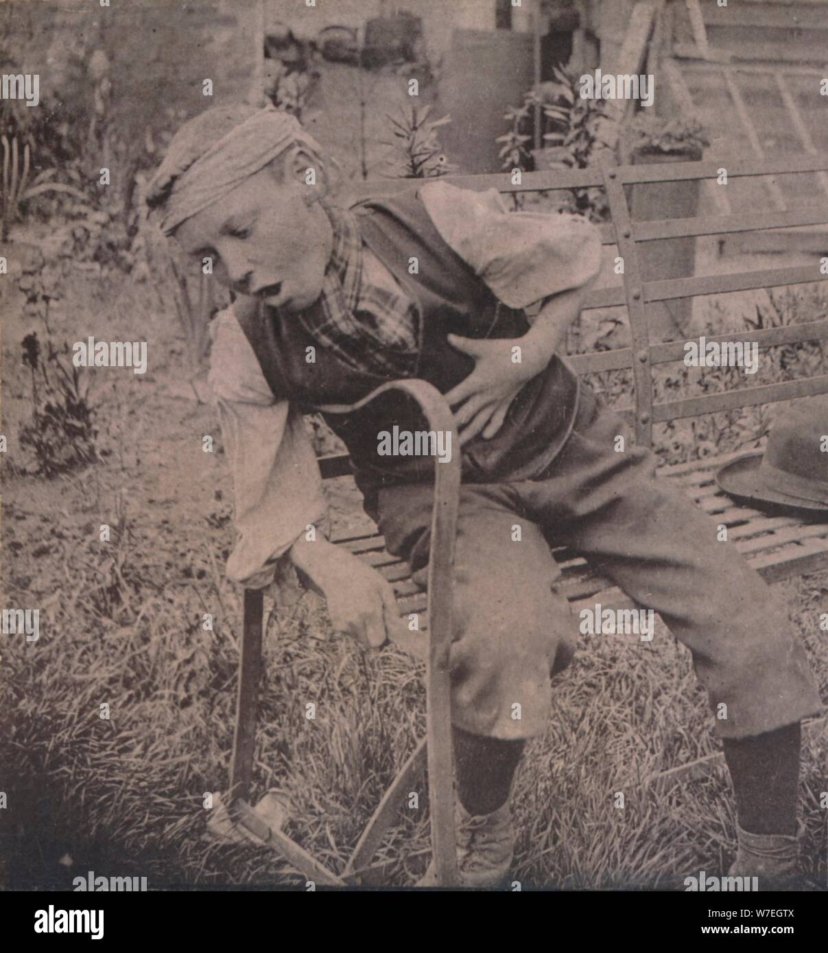 The First Cigar: The Result, 1910. Artist: Unknown Stock Photo - Alamy