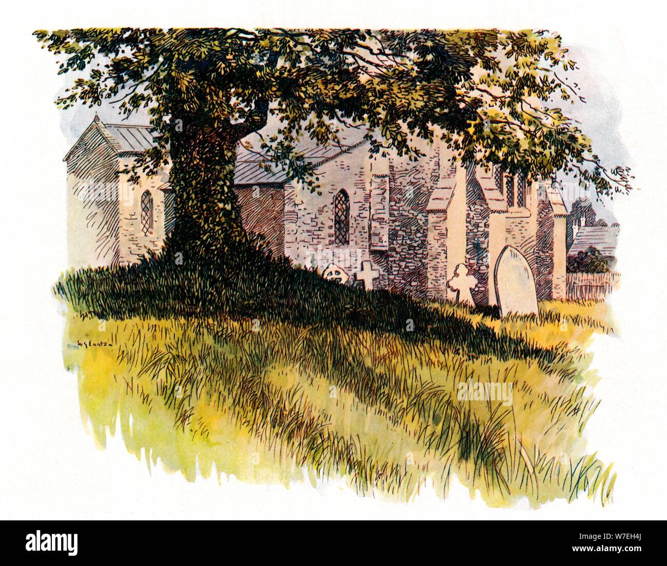 Churchyard grave Cut Out Stock Images & Pictures - Alamy