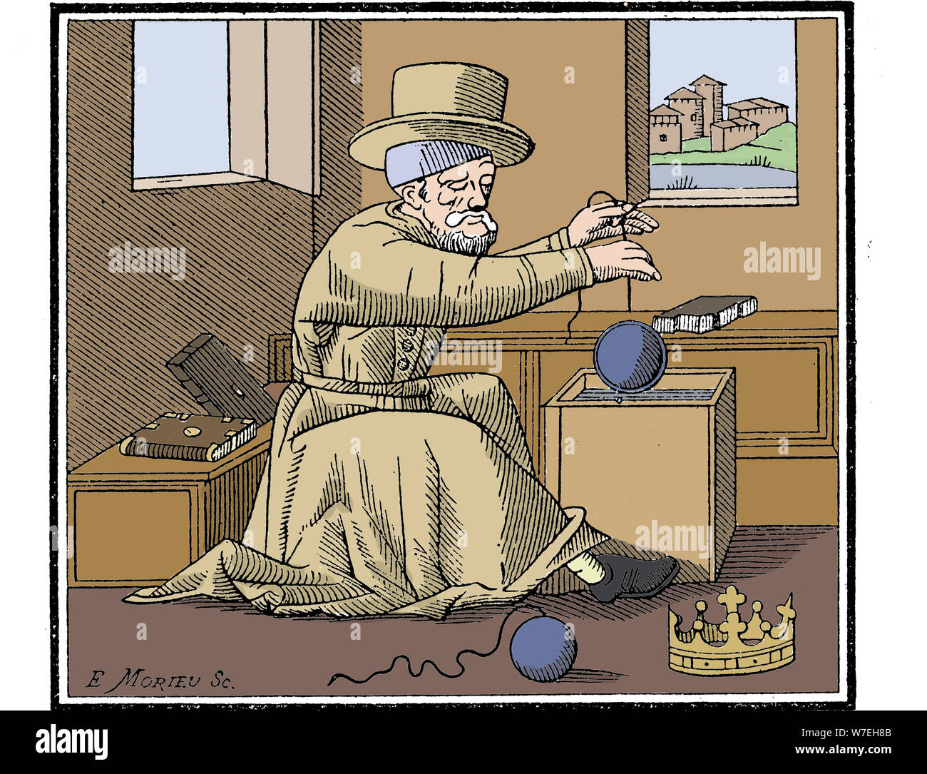 Archimedes (c287-212 BC), Ancient Greek mathematician and inventor ...