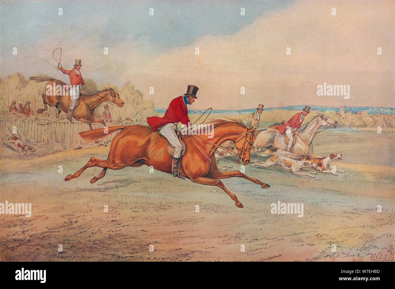 Fox hunting full cry hi-res stock photography and images - Alamy