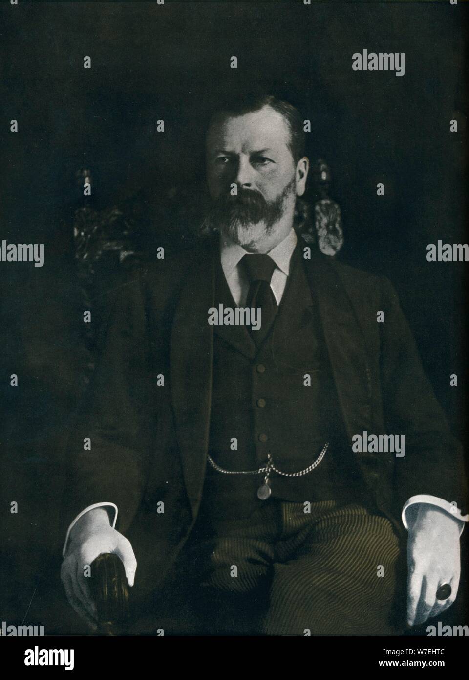 Mr. Arthur Sanderson At Home, 1901 Artist: Unknown Stock Photo - Alamy