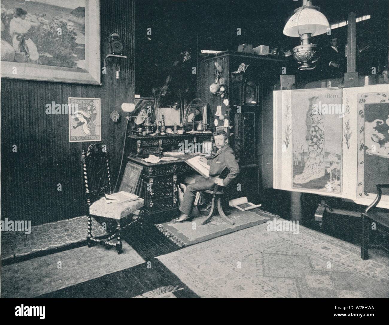 Louis John Rhead (1857-1926) was an English-born American, artist ...