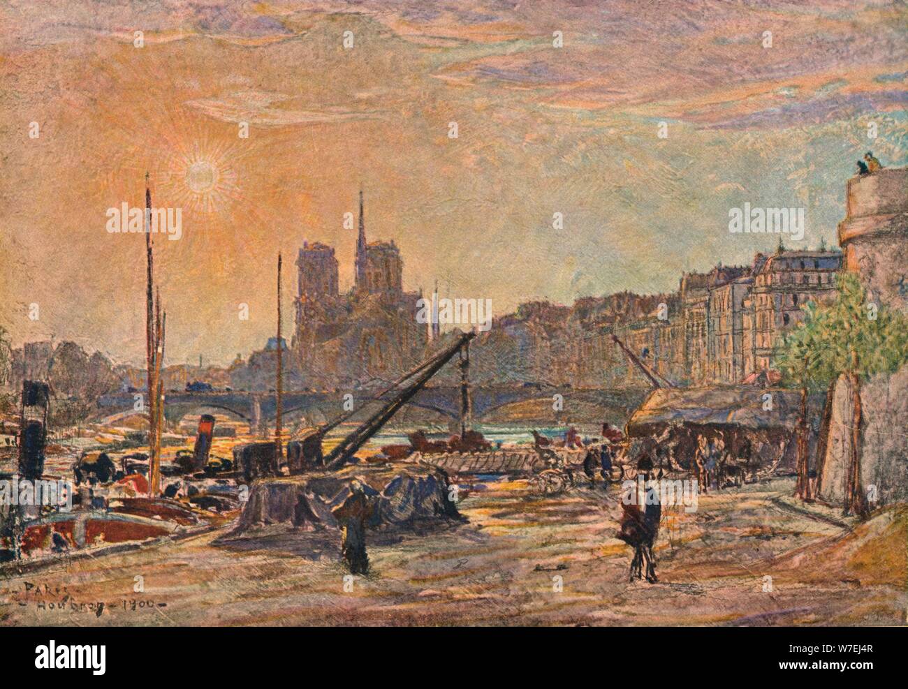 Paris, c1900, (1903). Artist: Frederic Houbron Stock Photo - Alamy