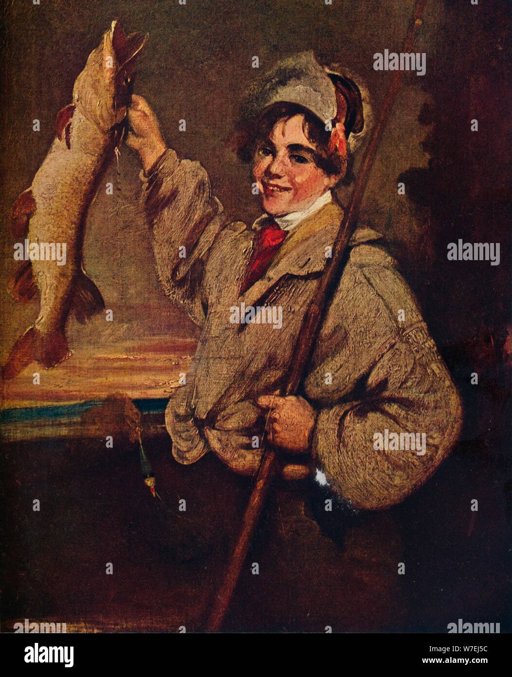 The Fisher Boy. c1810-1868, (1914). Artist: James Inskipp Stock Photo ...