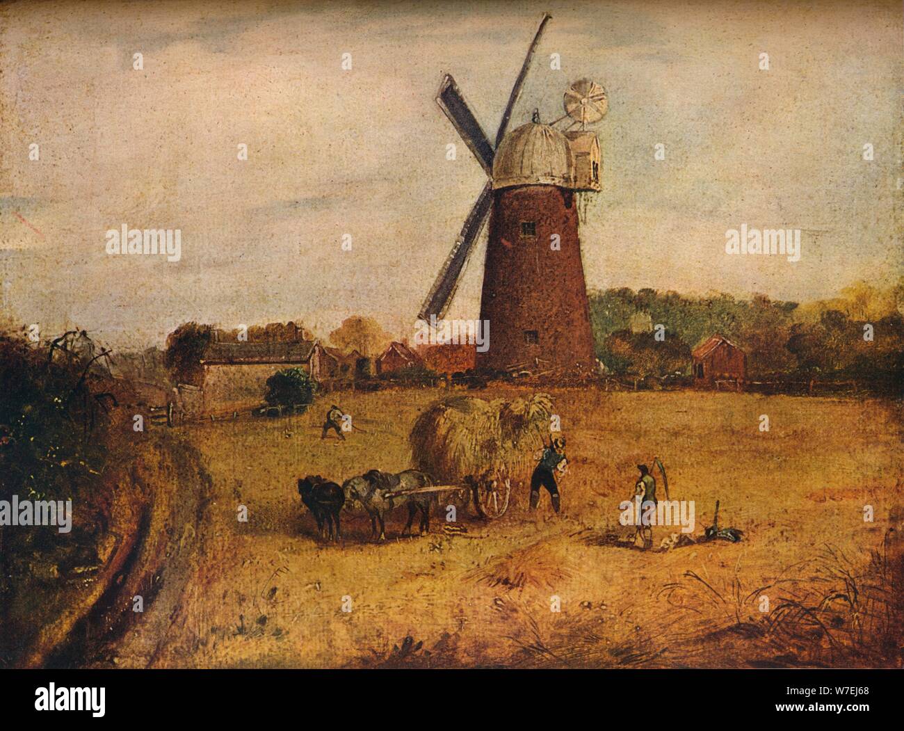 Harvest Scene, c1814-1859, (1914). Artist: James Stark Stock Photo - Alamy