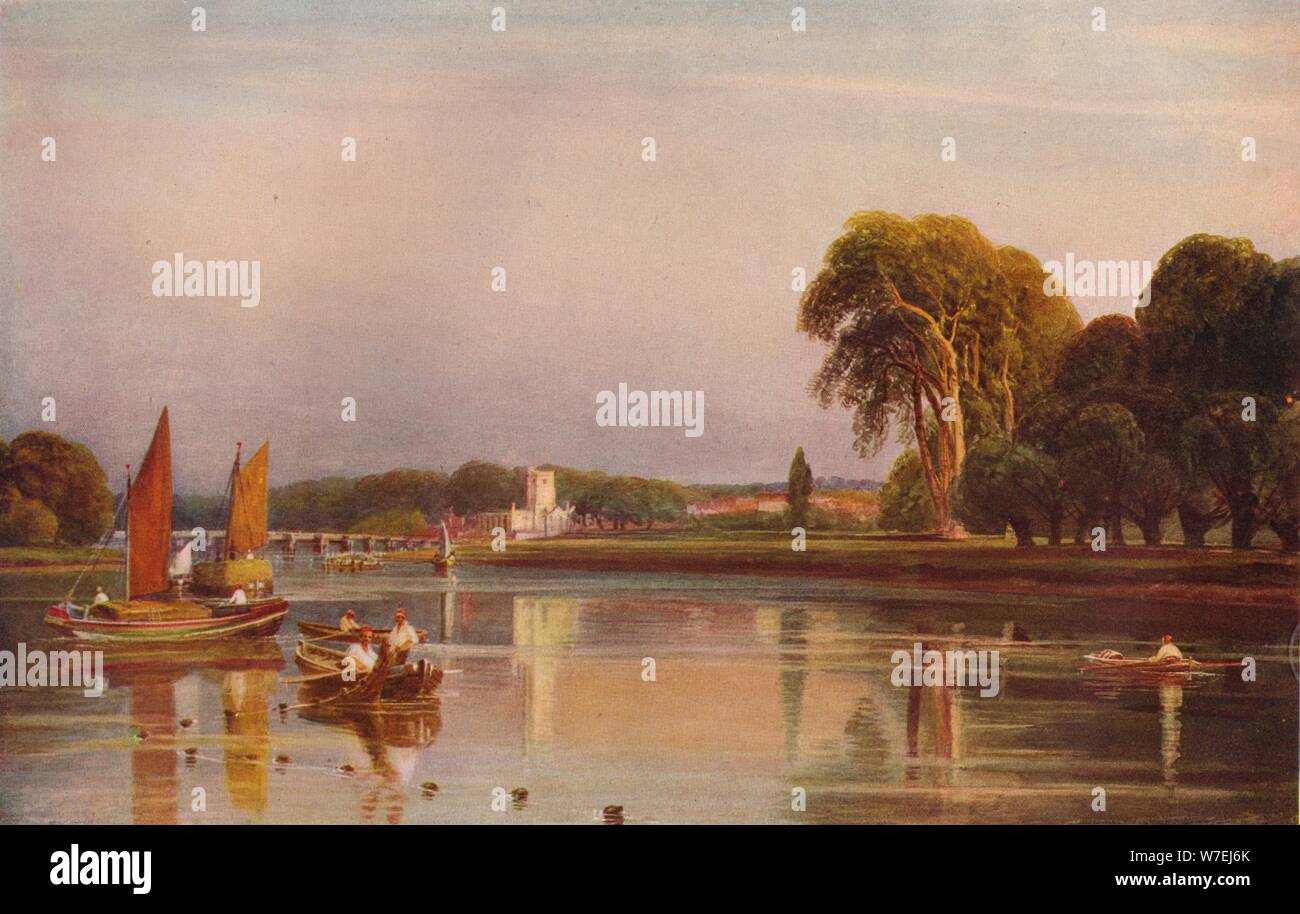 Cookham, c1804-1849, (1919). Artist: Peter de Wint Stock Photo - Alamy