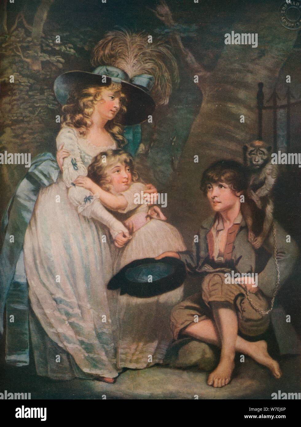 A Young Lady Encouraging the Low Comedian, c1786-1826, (1919). Artist ...