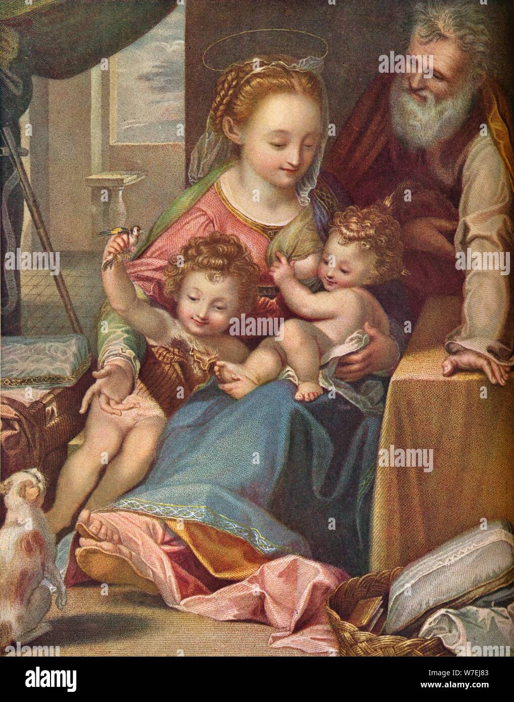 The Madonna of the Cat ('La Madonna del Gatto'), c1575, (1906). Artist ...