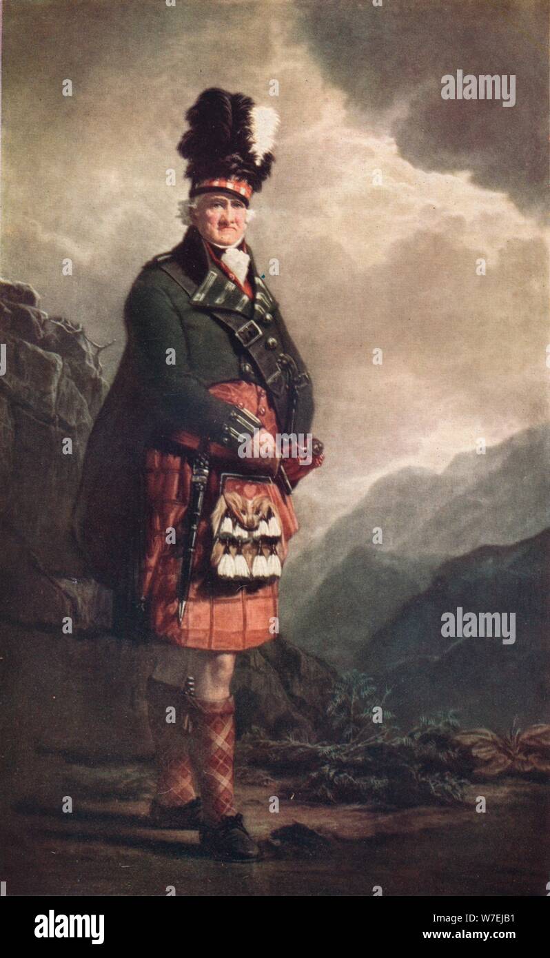 The Macnab, 1802. (1922). Artist: Henry Raeburn Stock Photo - Alamy