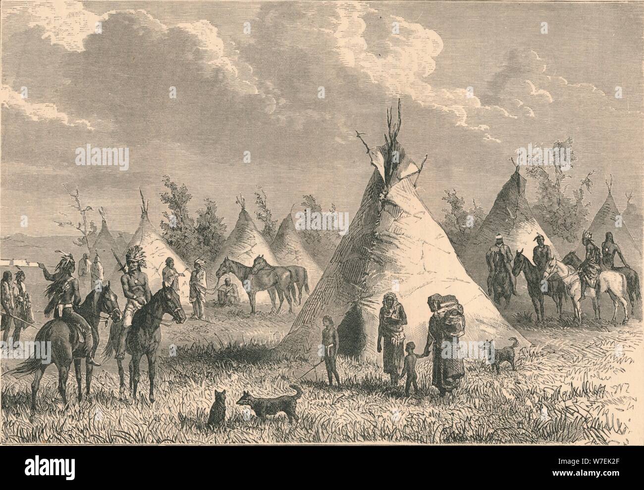 Prairie Indians High Resolution Stock Photography and Images - Alamy