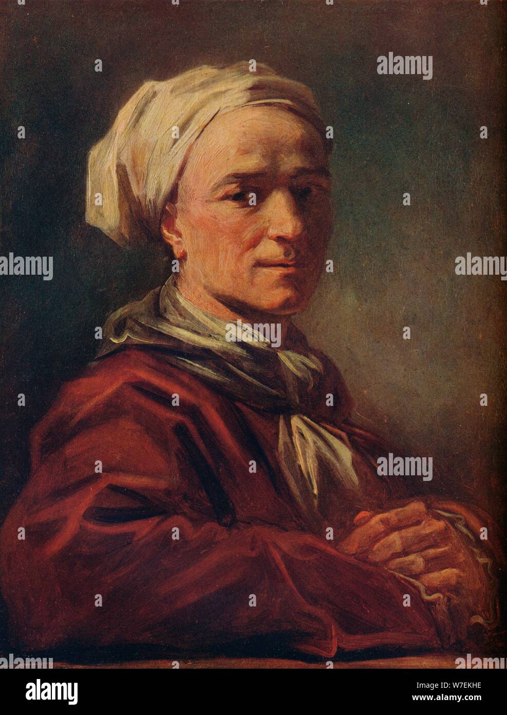 'Portrait of a Man', c18th century. Artist: Jean-Honore Fragonard Stock ...