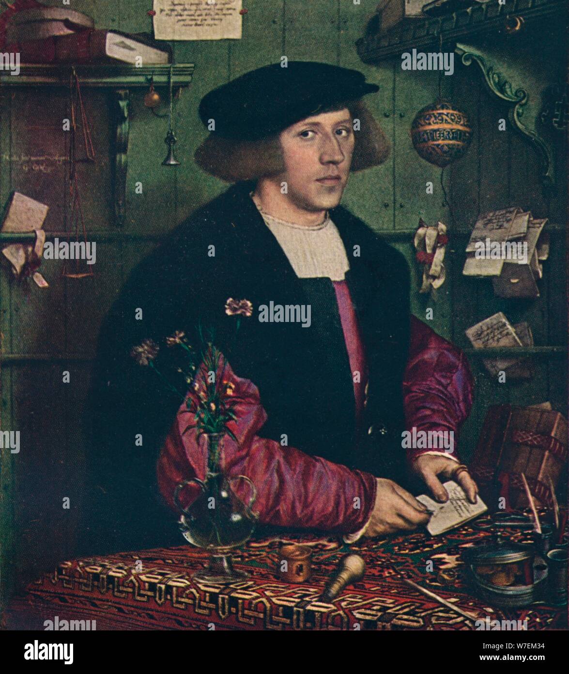 'The Merchant Georg Gisze', 1532. Artist: Hans Holbein the Younger ...