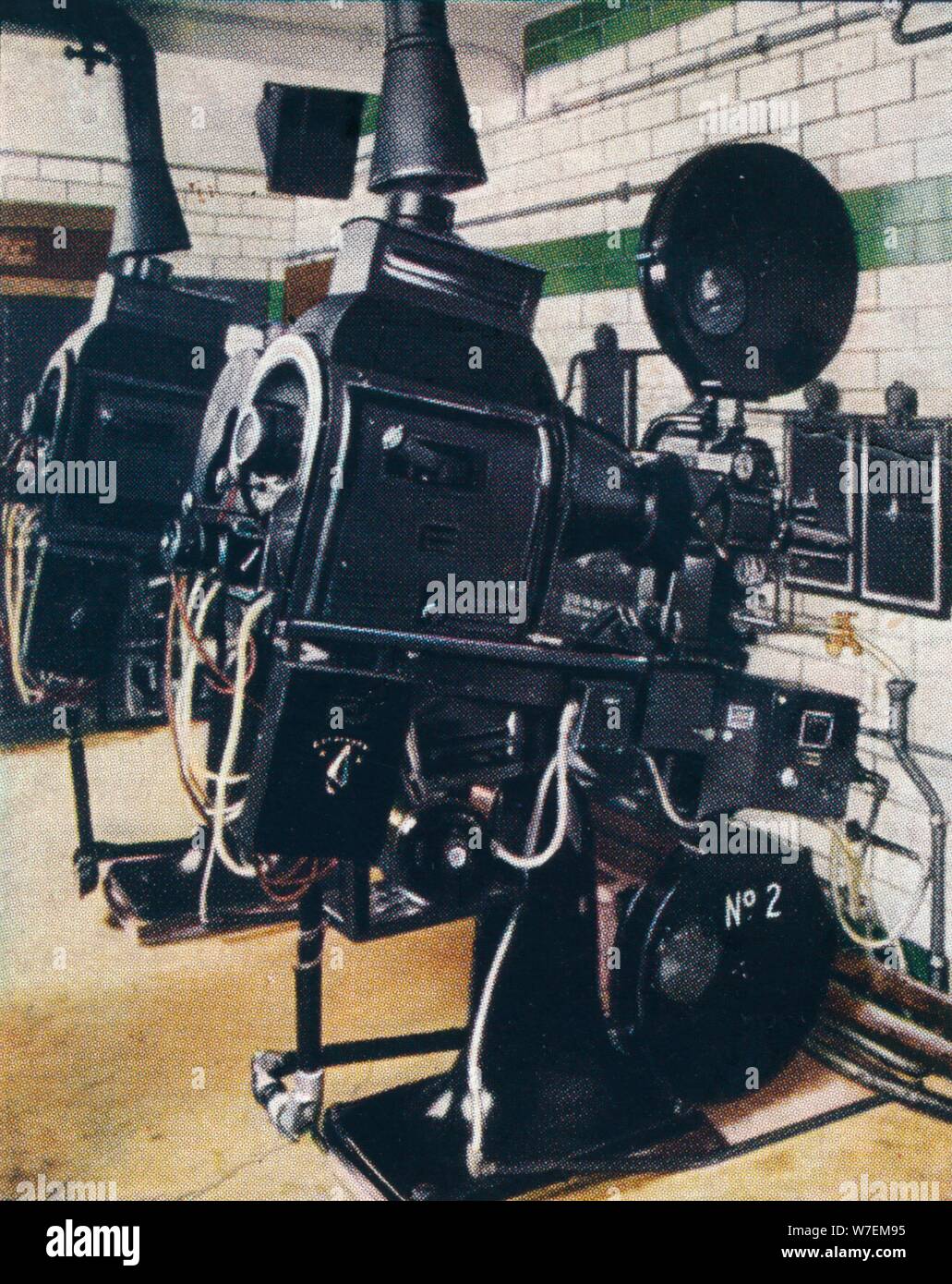 Modern cinema operating box, 1938. Artist: Unknown Stock Photo - Alamy