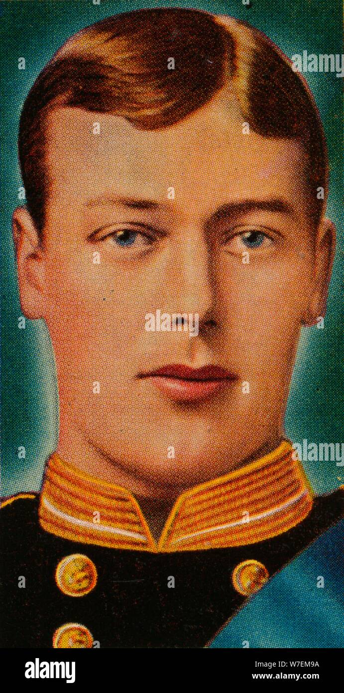 The future King George V when he was a Sub-Lieutenant in the Royal Navy ...