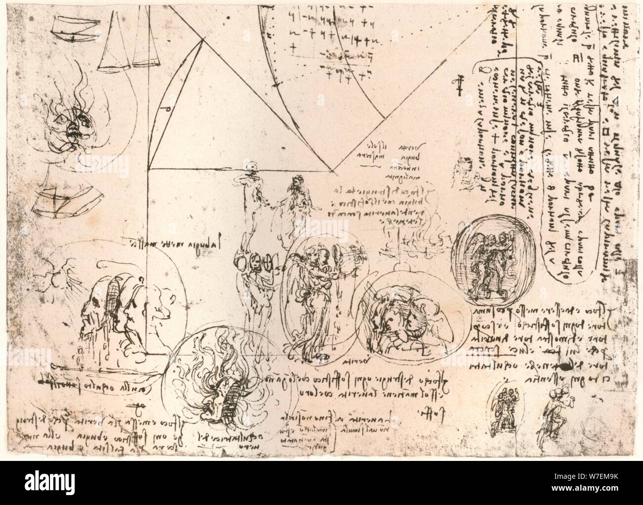 Manuscript leonardo da vinci hi-res stock photography and images - Alamy