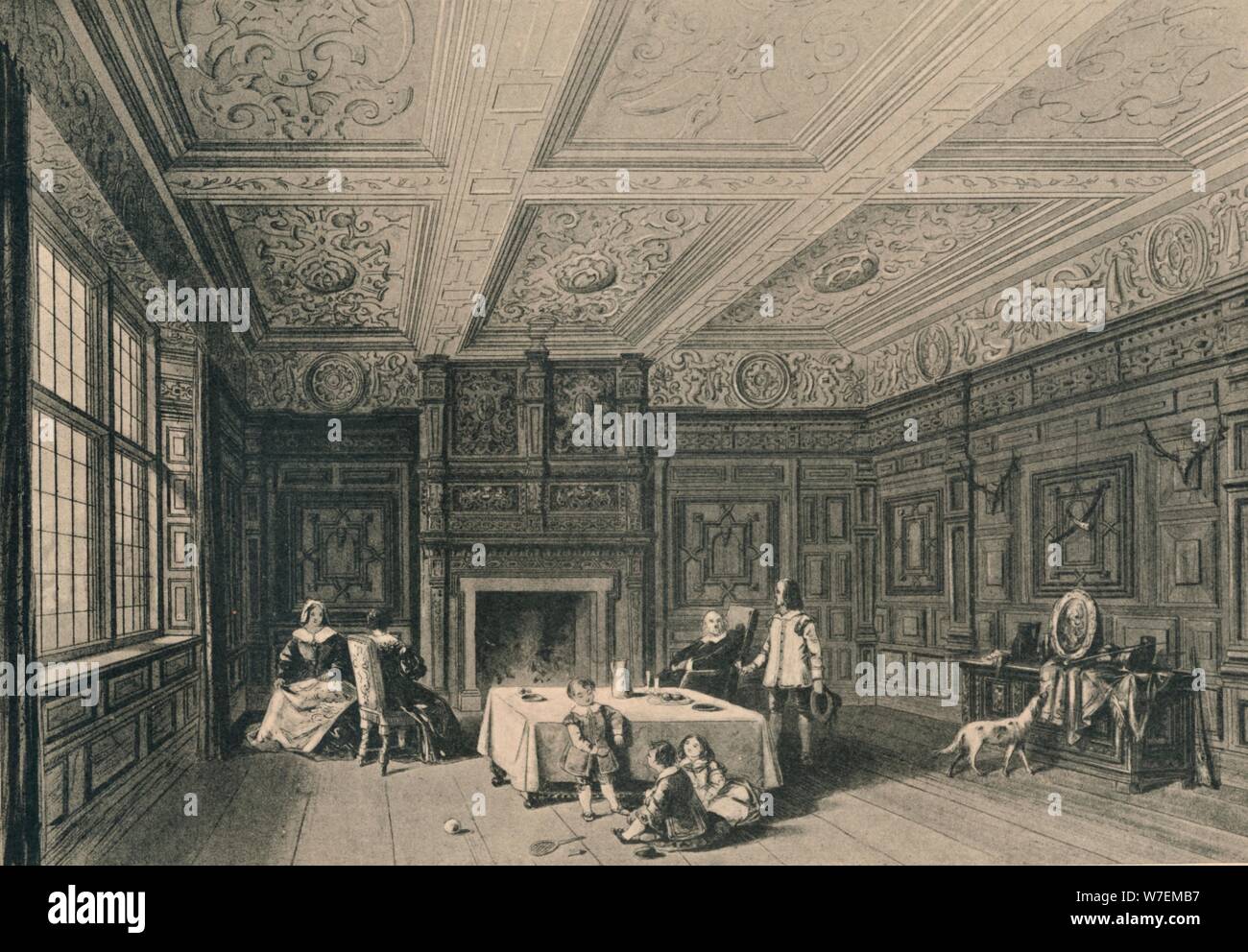 Elizabethan house interior hi-res stock photography and images - Alamy
